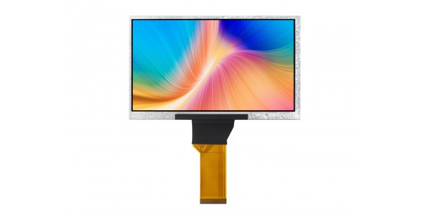 7inch TFT LCD Display, 7" 800×480 High Resolution TFT LCD Panel, RGB ...